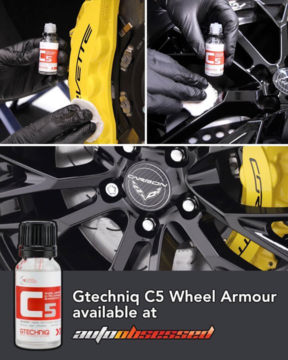 We use Gtechniq C5 Wheel Armour for coating wheels and calipers. Coated ...