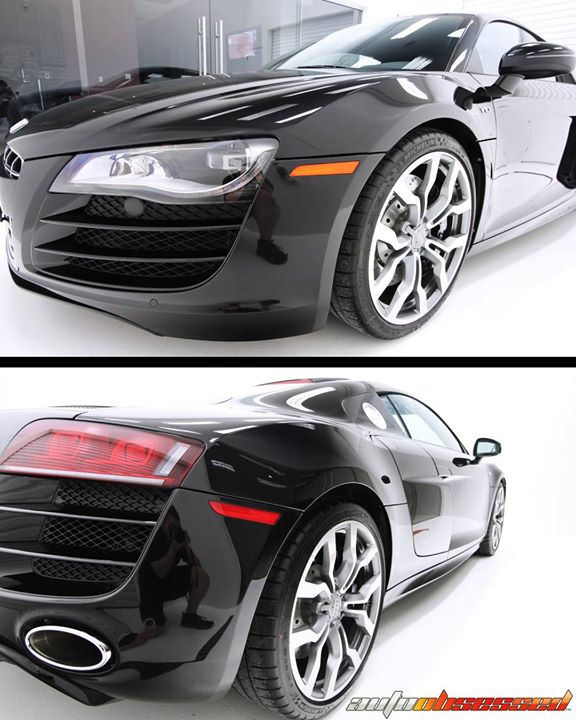 This 2010 Audi R8 V10 received an exterior wash and decontamination ...