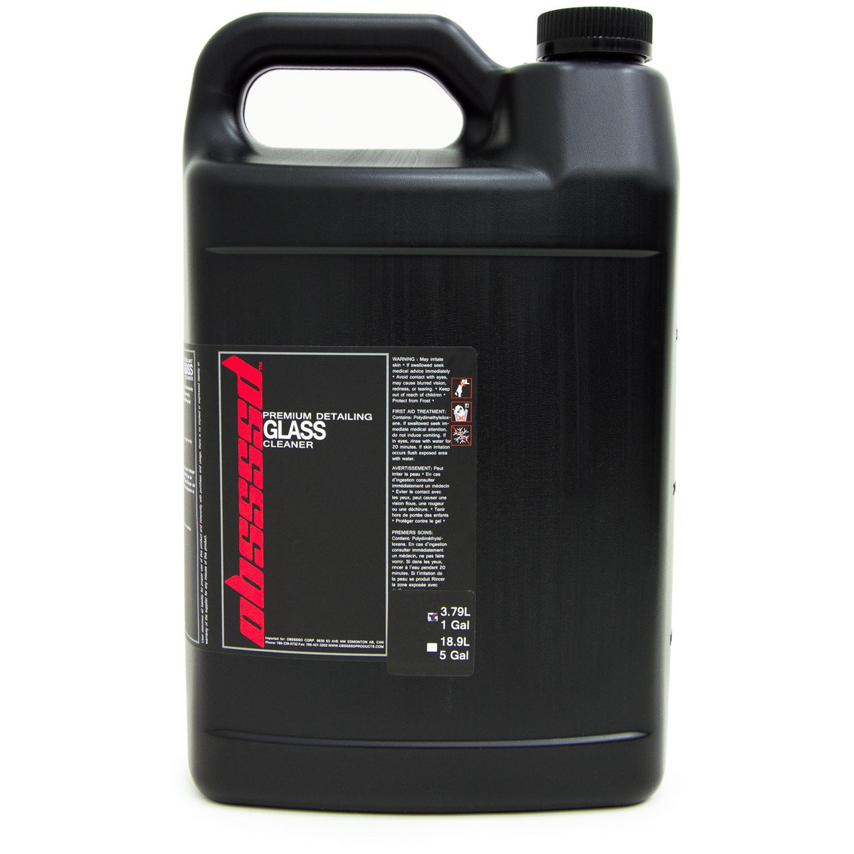 OBSSSSD Glass Cleaner 1 gallon | Auto Obsessed