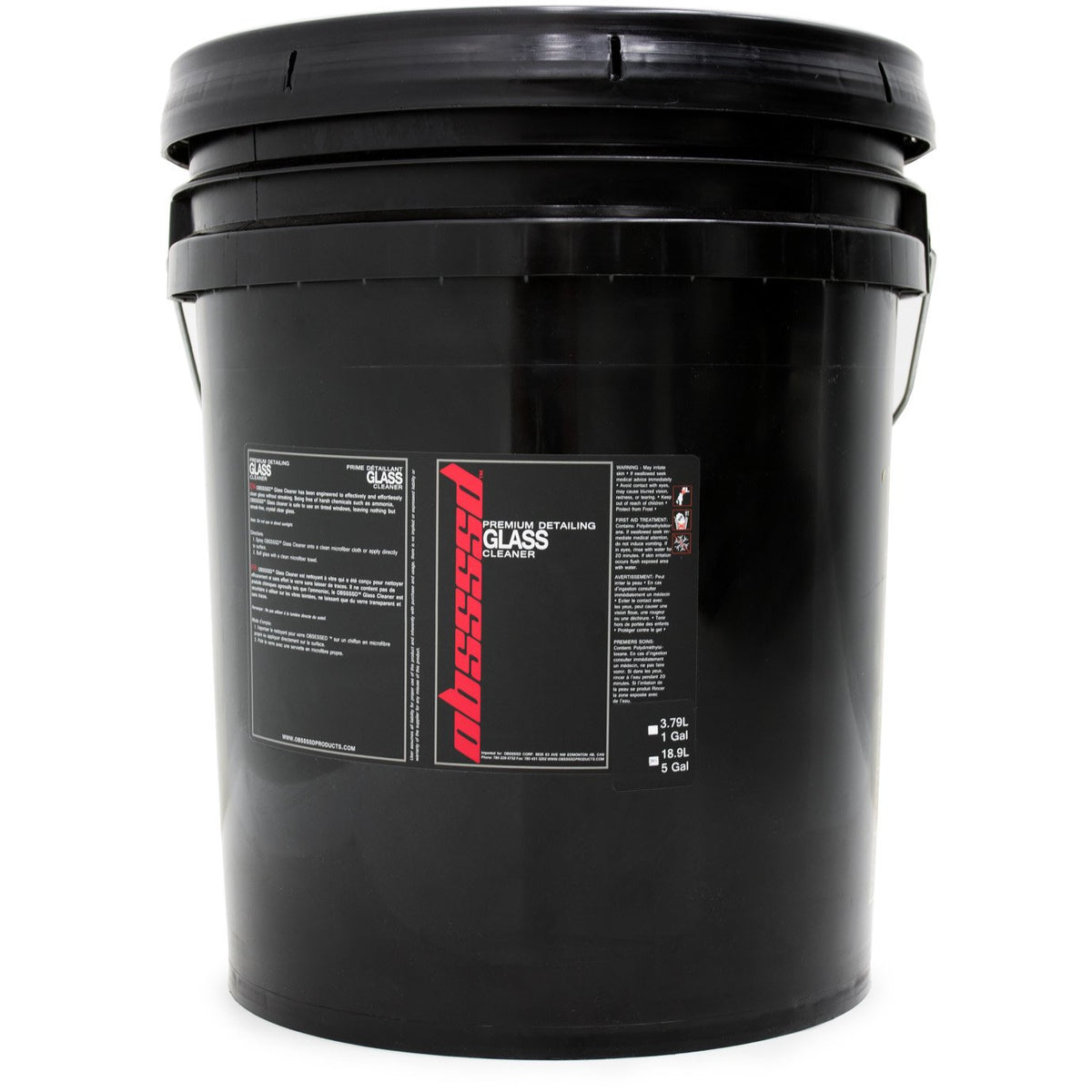 OBSSSSD Glass Cleaner 5 Gallon | Auto Obsessed